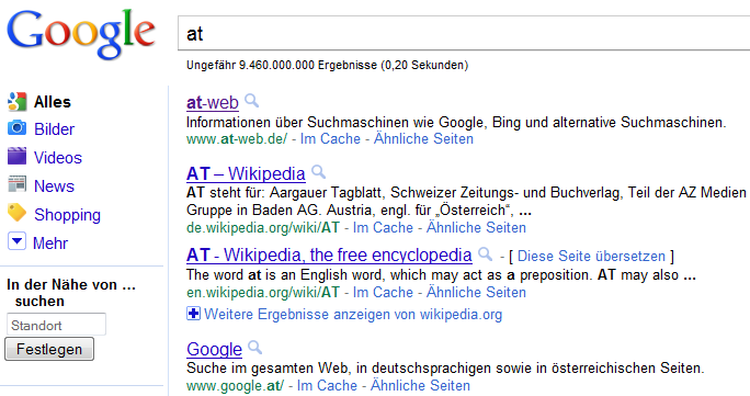 Google schnitzt eigene Seitentitel – @-web Suchmaschinen Magazin und Blog